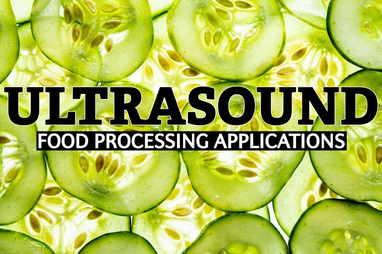 Ultrasound Food Processing Applications: Non‑Thermal Cavitation ...